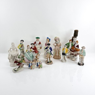 Vintage 13 Porcelain Figurine Collection Lot Made in Occupied Japan ...