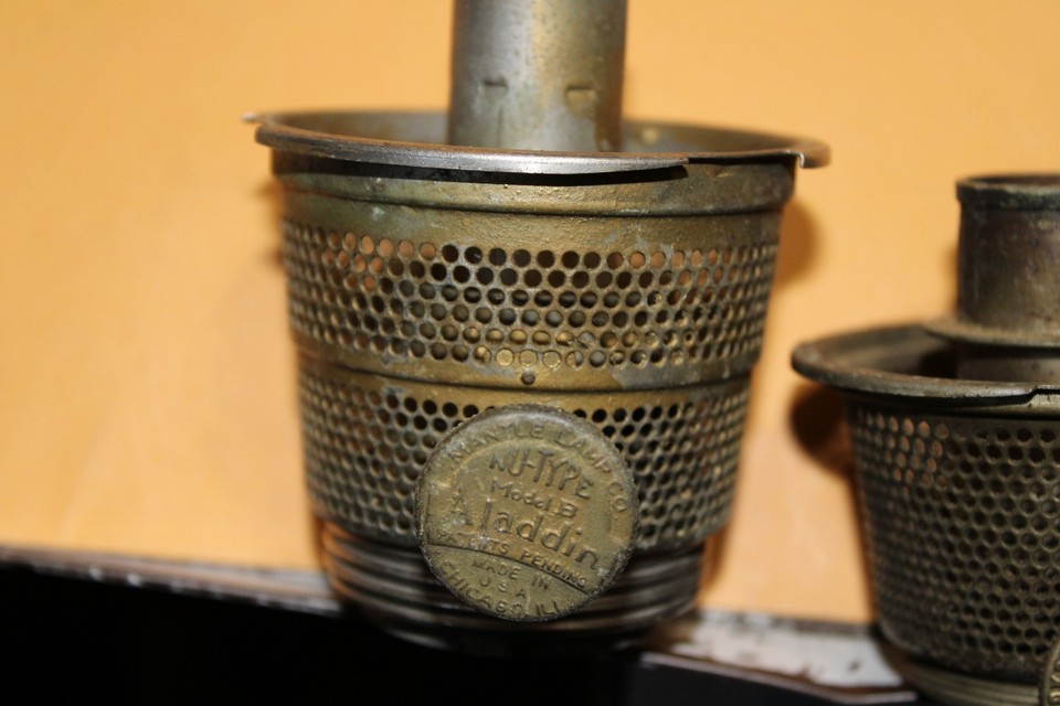 Antique Lamp Lantern Parts Aladdin Model B Nu-Type 1915-16 No 6 11 ...