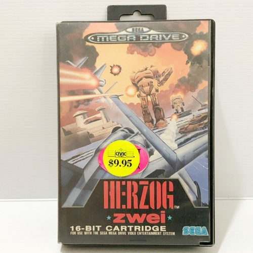 Herzog Zwei + Box - Sega Mega Drive - Tested & Working - Free Postage ...