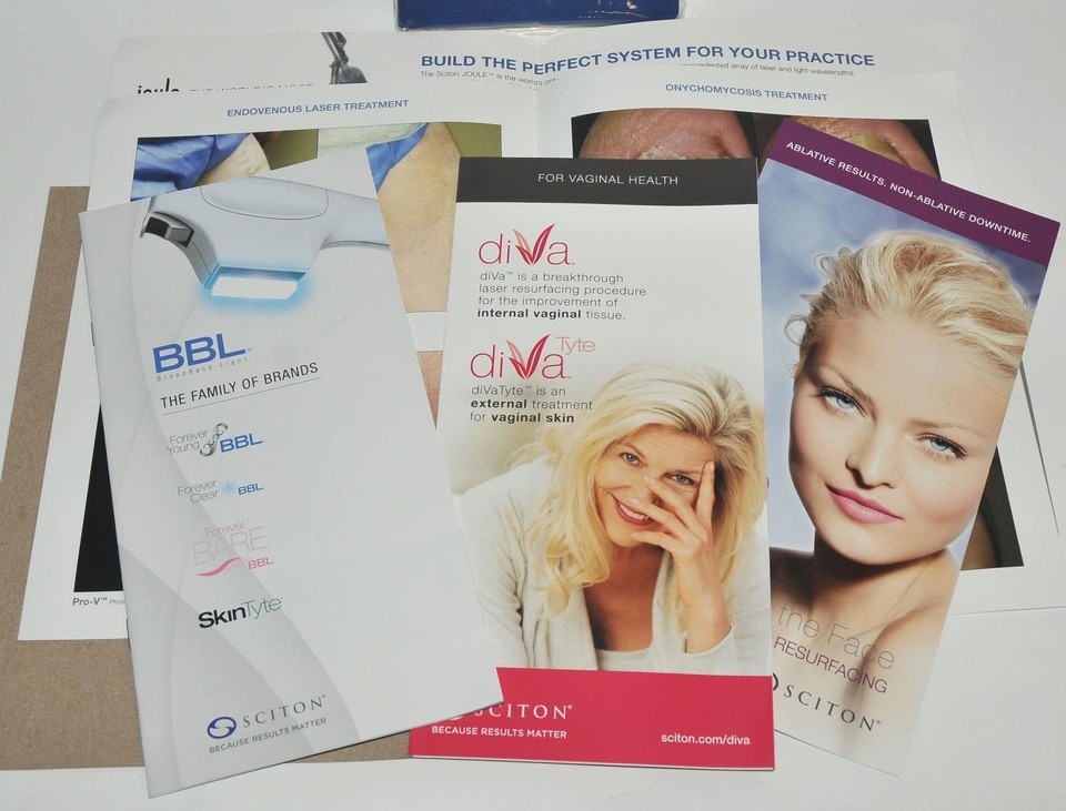 Sciton Joule BBL Marketing Brochure Halo Diva Before/After Photos Specs ...