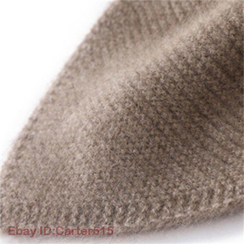 Winter Lady 100% Knit Pure Cashmere Kerchief Short Scarf Decoration ...