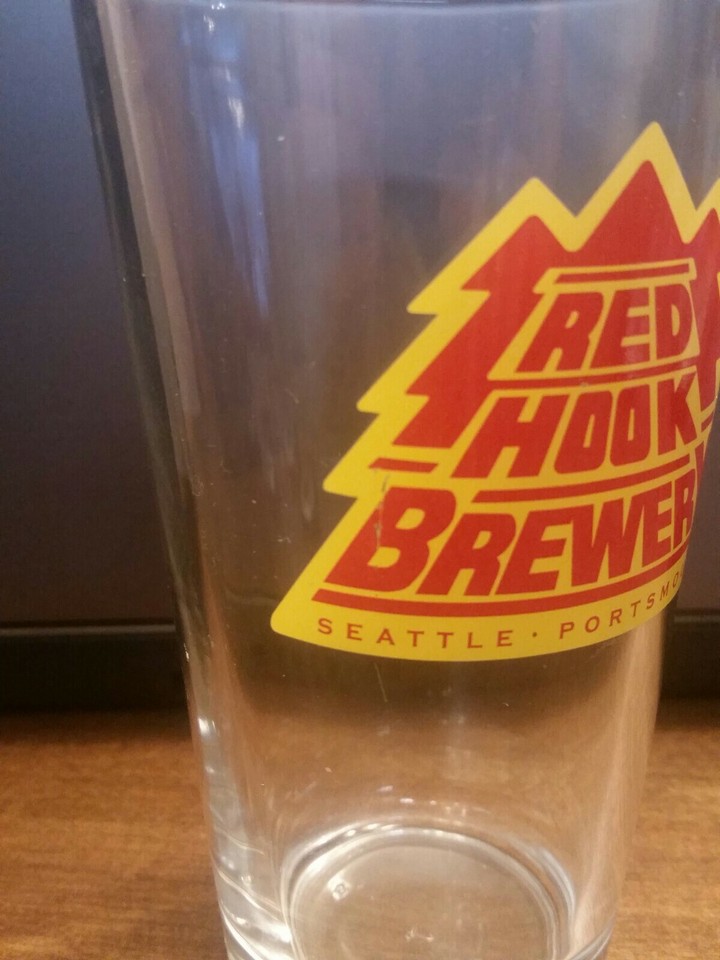 Red Hook Brewery Seattle Portsmouth pint glass 16oz Beer Bar Glass | eBay