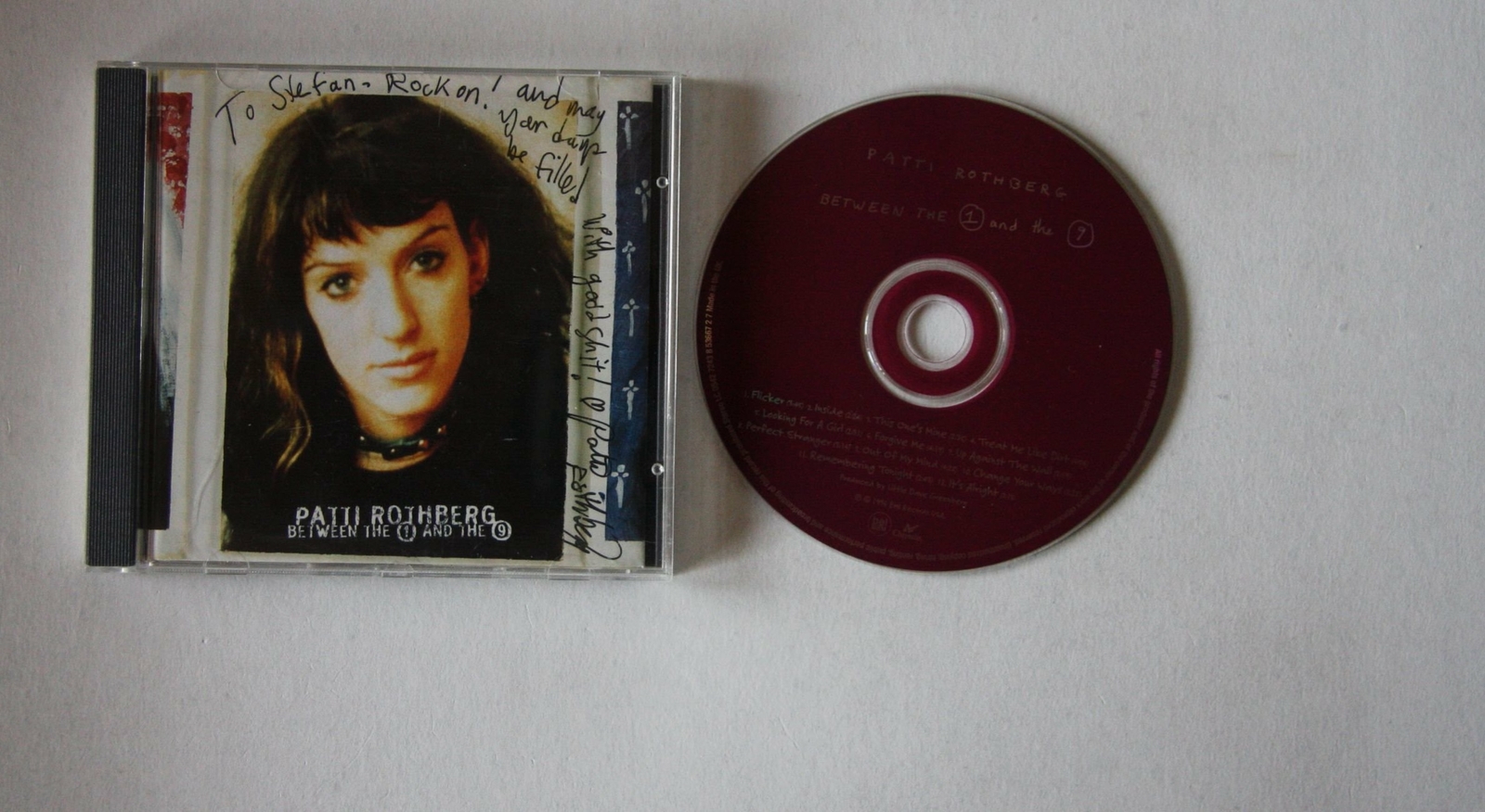 Patti Rothberg Between The 1 And The 9 EU Autogr. CD 1996 Country ...