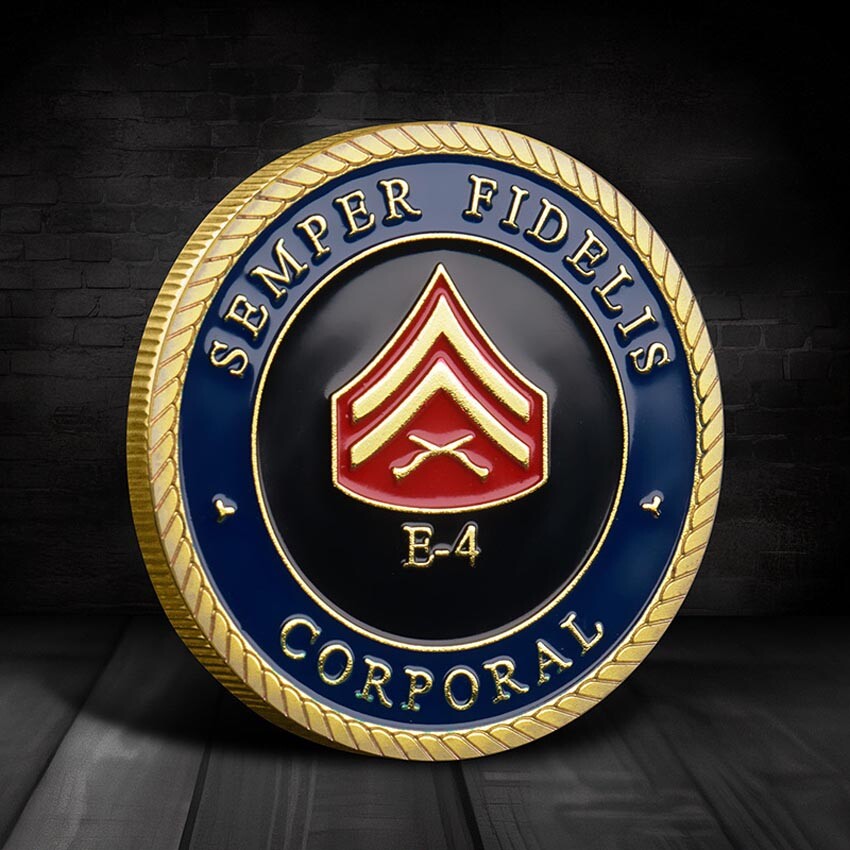 20PCS United States Marine Corps Challenge Coin Corporal E4 EST 1775 ...