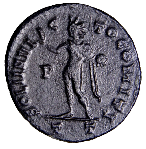EF / AU Authentic Roman Coin Constantine I 'the Great' BI Nummus ...