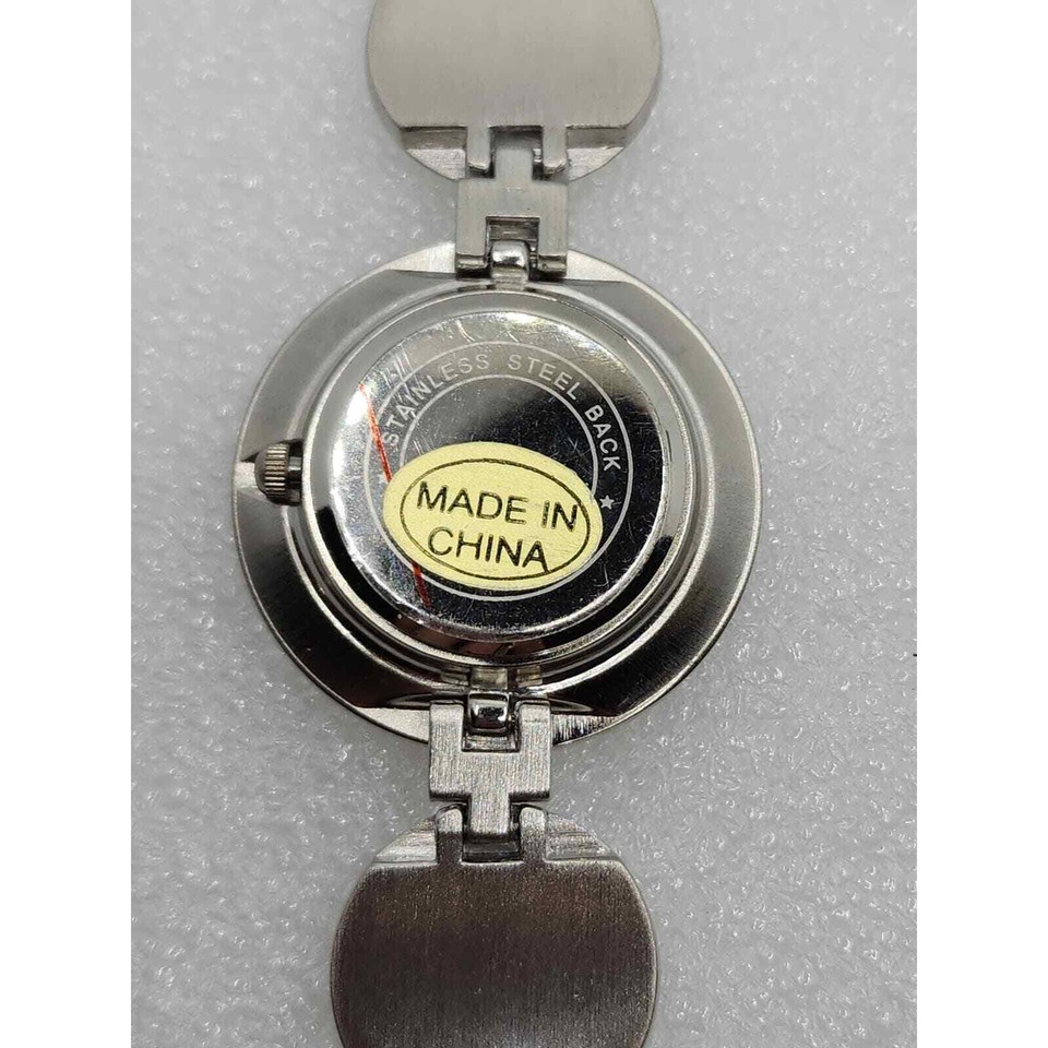 Hugo Boss Silver Disc Disk Circle VTG Bracelet Polka Dot Modern Art ...