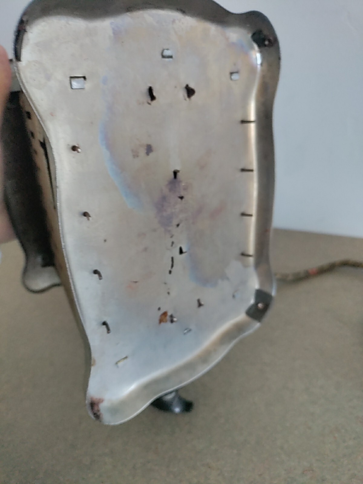 Vintage Leviton Rusty Toaster Display Only Kitchen Decor Plant Stand | eBay