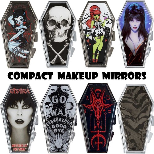Kreepsville 666 Goth Coffin Compact Makeup Mirror Elvira Vampira ...
