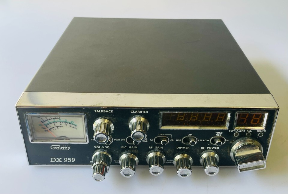 Galaxy DX-959 CB Radio w Galaxy Microphone and Power Supply | eBay