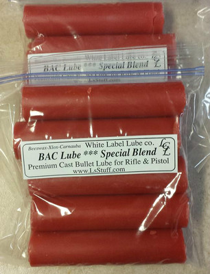 10 Stick BAC Cast Bullet Lube White Label Lube FREE SHIPPING | eBay