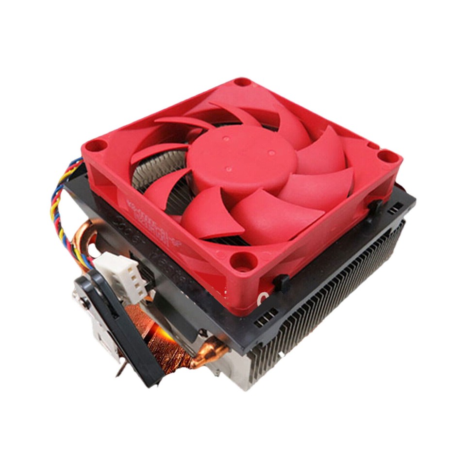 CPU Cooler Fan Heatsink for AMD Socket AM3/AM2/FM1/FM2/AM3 up to 95W ...