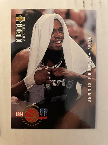 dennis rodman 1994/95 UD PROFILES #202 SPURS /BULLS | eBay