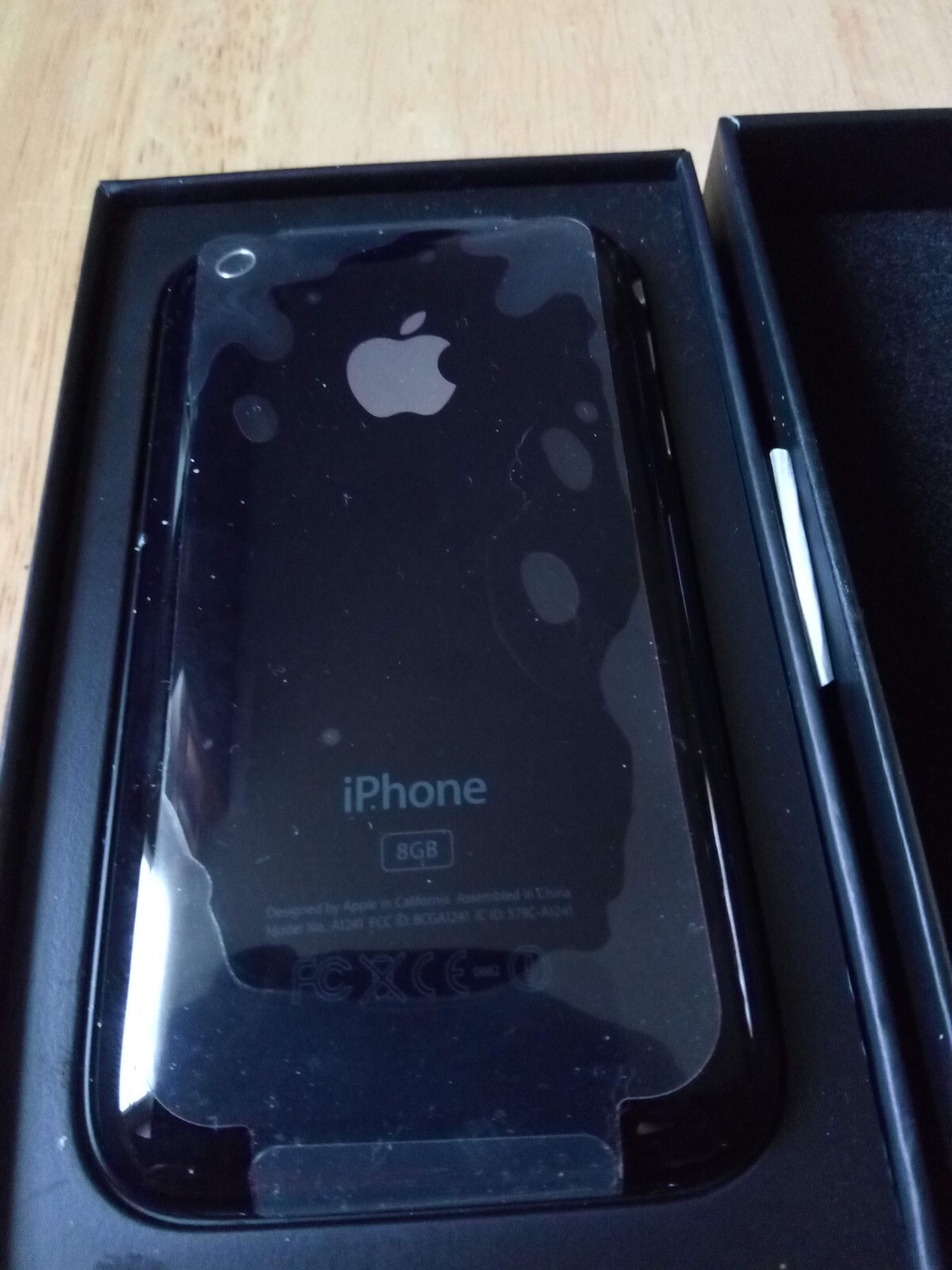 Apple iPhone 1st Generation - 8GB - Black (Unlocked) A1203 (GSM) for ...
