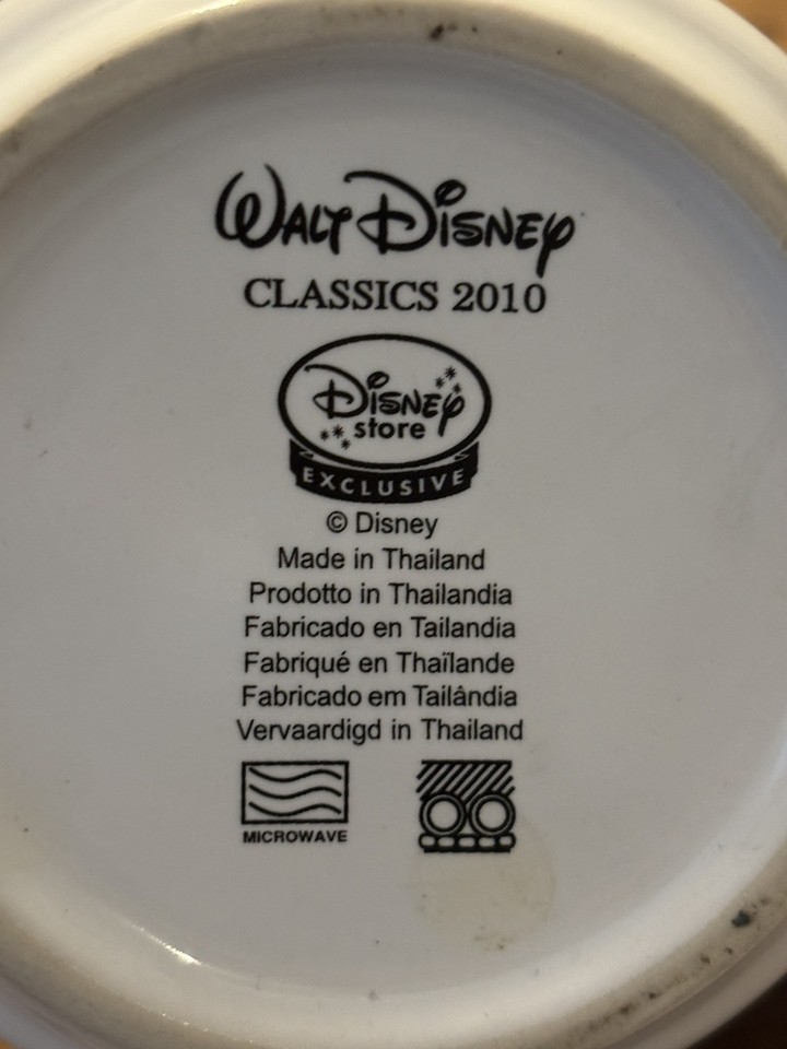 Rare Disney 360 Alice in Wonderland Classics Mug Cup 2010 Mad Hatter ...