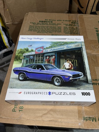 Eurographics Plum Crazy 70 Challenger 1000 Piece Jigsaw Puzzle By Greg ...