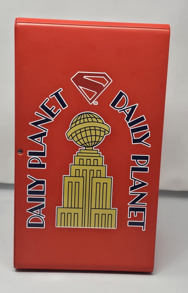 2025 Superman Daily Planet Newspaper Box Popcorn Bucket Tin AMC Cinema ...