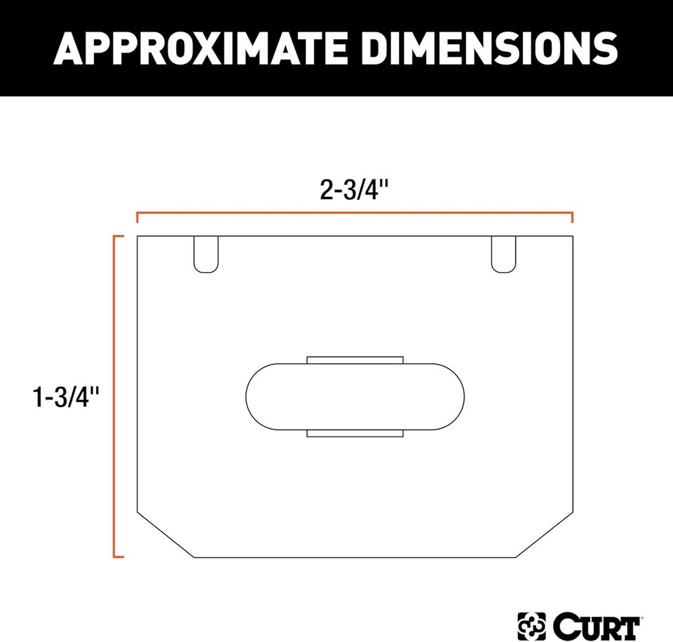 Trailer Wiring Harness Vehicle-Side Connector Mounting Bracket for 4 ...