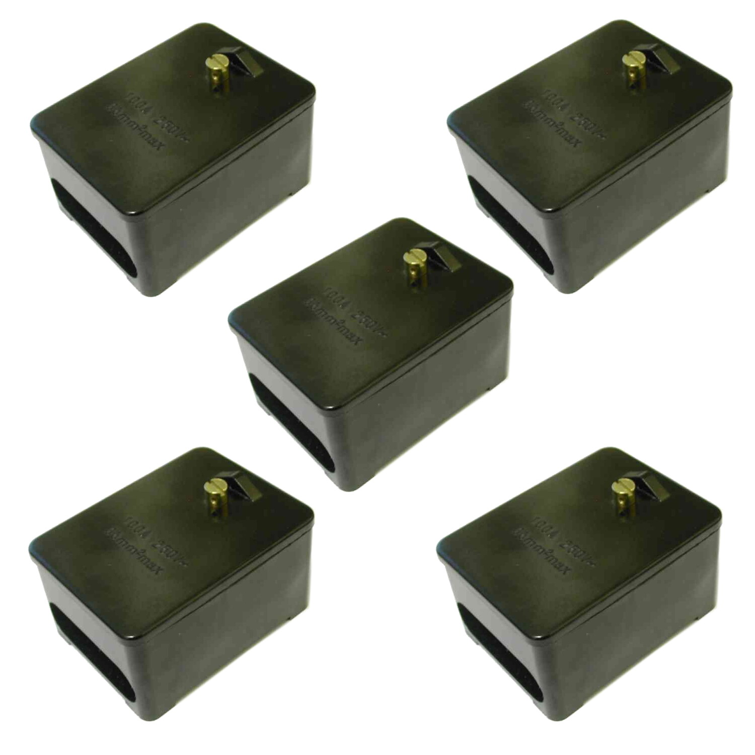 100A ISCO / Henley Block Type Connector Single Pole 5 Way 100 Amp | eBay UK