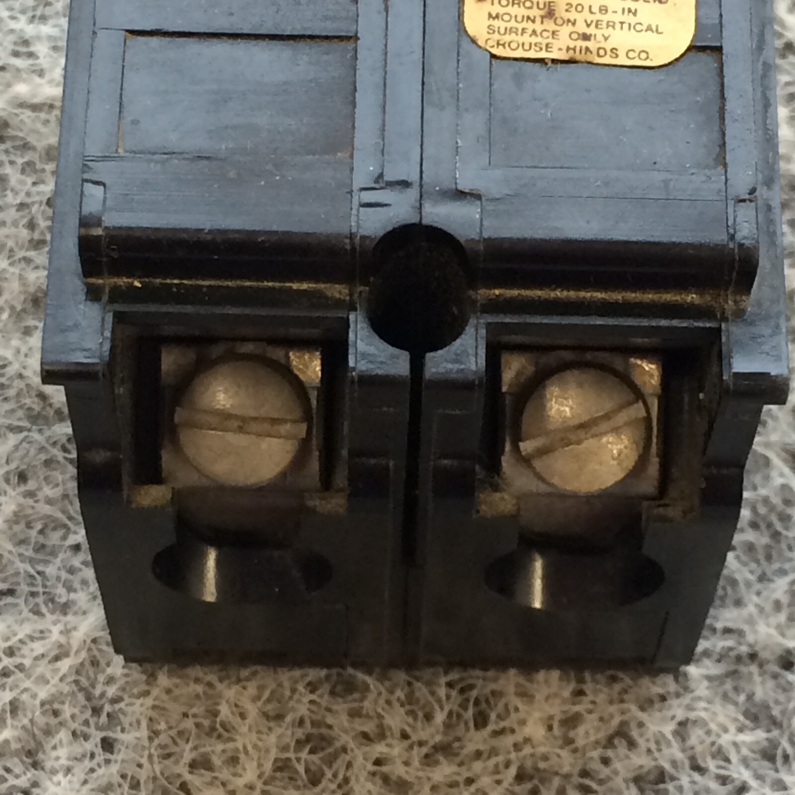 Crouse-Hinds MP215 15-Amp 2-Pole Double Pole MP Circuit Breaker 15A 2P ...