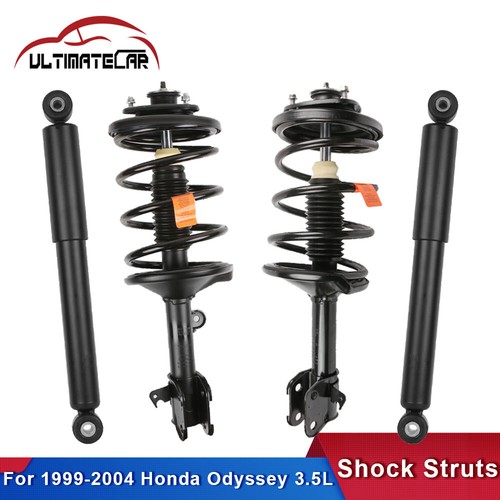 Set 4 Front&Rear Complete Strut Shock Absorbers For 1999-2004 Honda ...