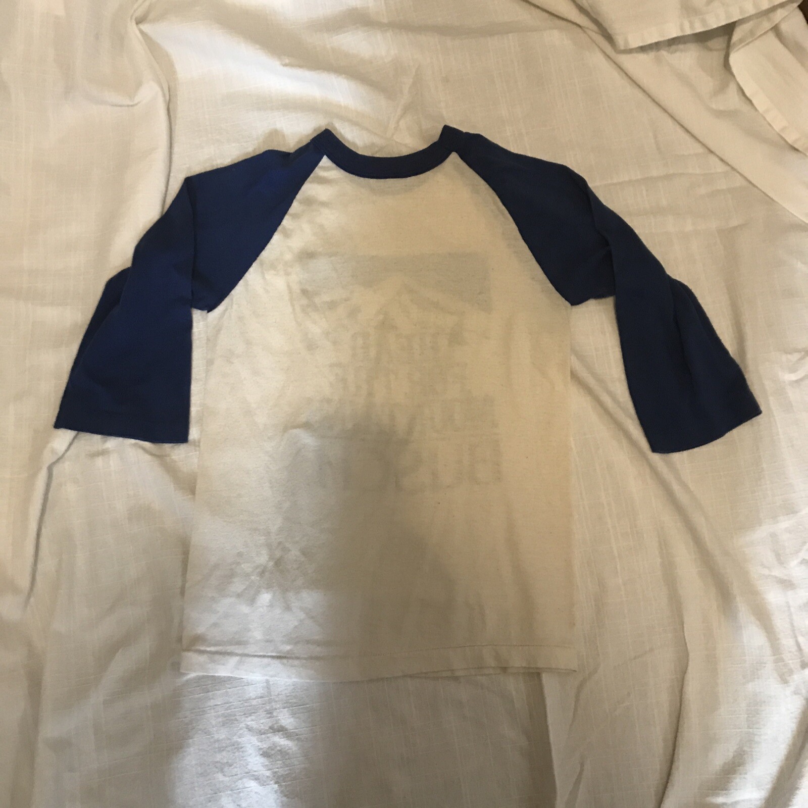 Vintage Raglan Shirt Busch Beer Head For the Mountain… - Gem