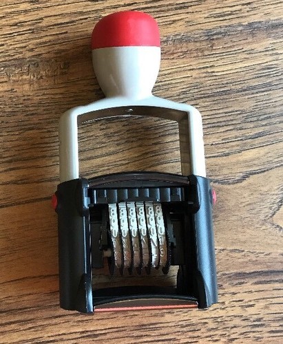 NEW - Trodat 5546 Professional Line - 6 Digit Number Stamp | eBay