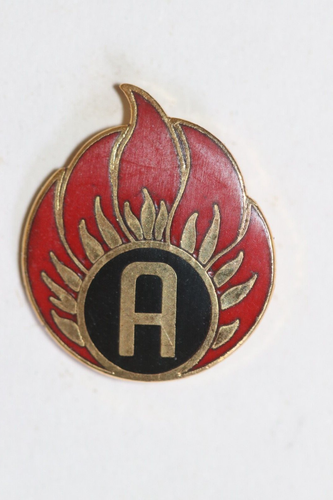 BRITISH ARMY AMMUNITION TECHNICIAN METAL ENAMEL LAPEL / HAT CAP PIN ...