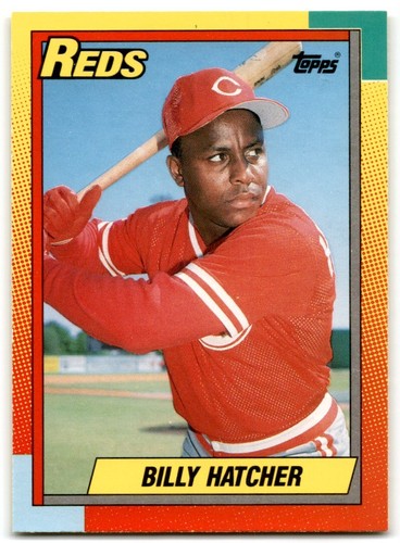 1990 Topps Traded Billy Hatcher Cincinnati Reds #38T | eBay