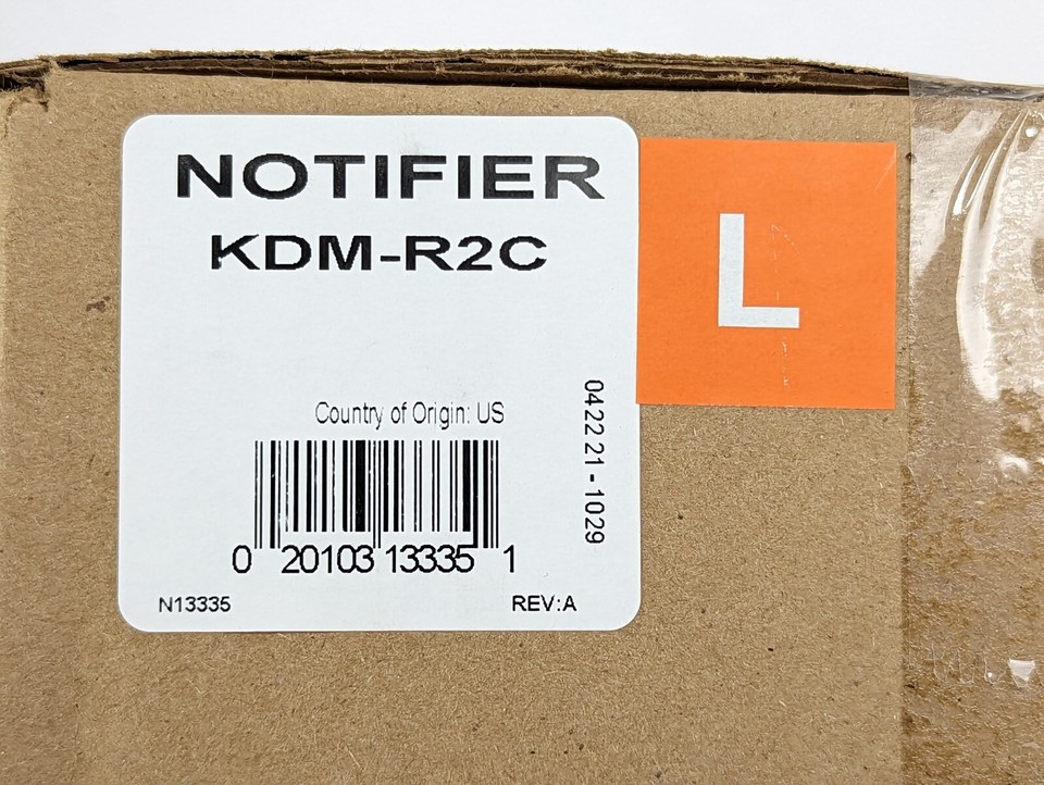 (NEW) NOTIFIER KDM-R2C - KEYBOARD DISPLAY MODULE KDM-R2 | eBay