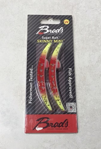 BRAD’S 2-Pack Super Bait SKINNY MINI New Release JIM DANDY Salmon ...