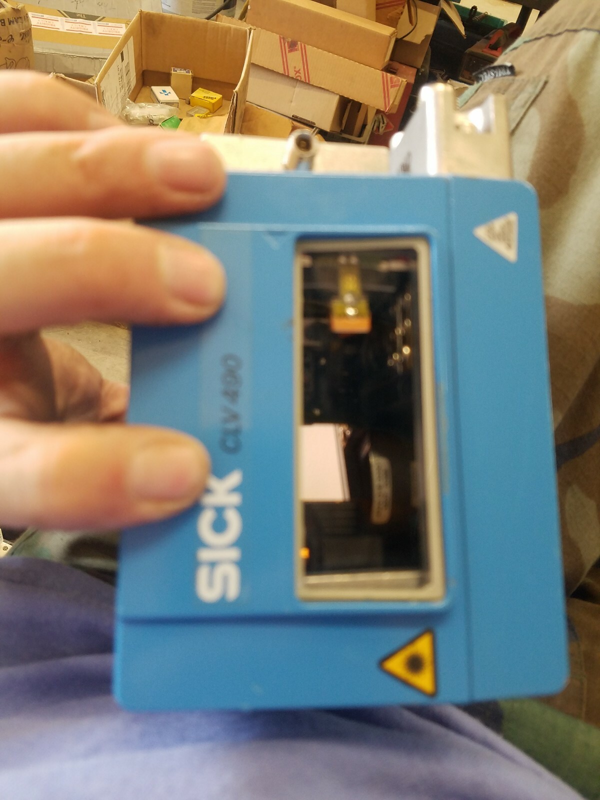 SICK CLV490-0010, 1 016 958 Optic Bar Code Scanner clv490 free shipping ...