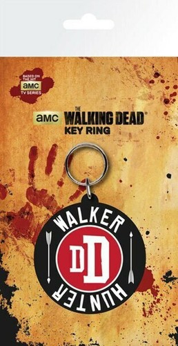 Walking Dead Rubber Keychain Walker Hunter 7 CM | eBay