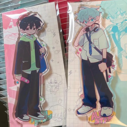 ALIEN STAGE Anime Cosplay Acrylic Stand Model Plate Desk Decor Gift ...