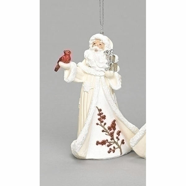 Santa w/Cardinals Ornaments | eBay