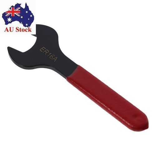ER16A Chuck Spanner Black Open End Spanner for Lathe Clamping Nut ...