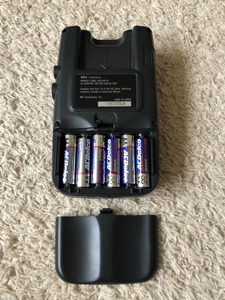 TurboExpress Handheld Console System NEC TurboGrafx-16 TG-16 RARE ...