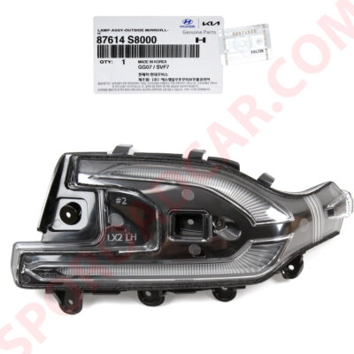 Outside Mirror Signal Lamp Lh side For Hyundai Palisade LX2 2019-2024 ...