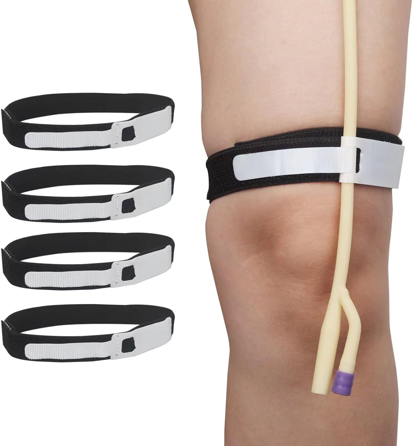 4PCS Catheter Leg Strap Foley Catheter Holder Urinary Legband Holder ...