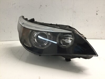 BMW 5 SERIES E60 E61 PRE LCI DRIVER RIGHT SIDE XENON DYNAMIC HEADLIGHT ...