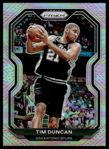 2020-21 Panini Prizm Silver Tim Duncan G20 San Antonio Spurs #30 | eBay