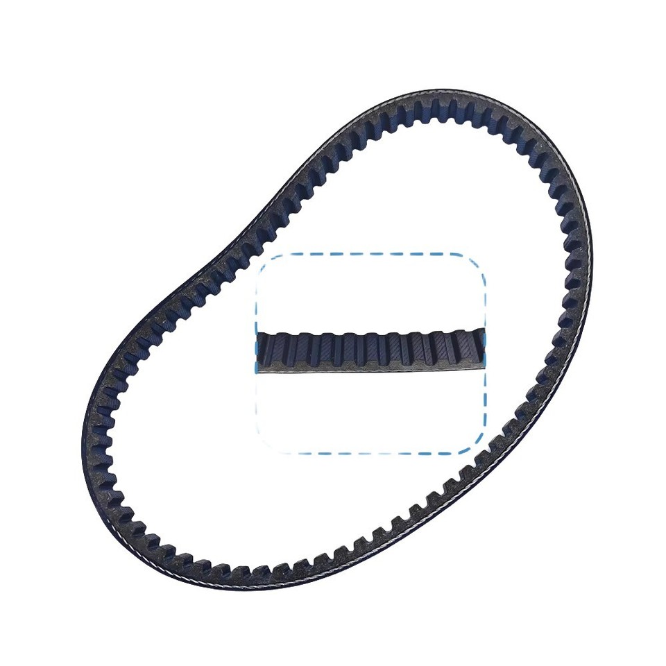 775x18.3 GY6 50cc Drive Belt For GY6 50cc 4 Stroke Chinese Scooter ...