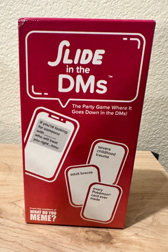 Slide In The DMS Party Game Open Box CIB | eBay