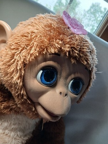 NB Interactive Stuffed Toy FurReal Friends Cuddles My Giggly Monkey Pet ...