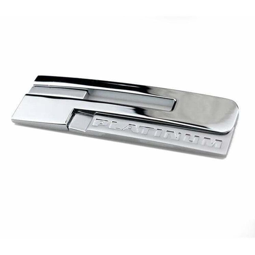 Chrome PLATINUM Rear Trunk Emblem Badge for Escalade XT5 XTS ATSL CT6 ...