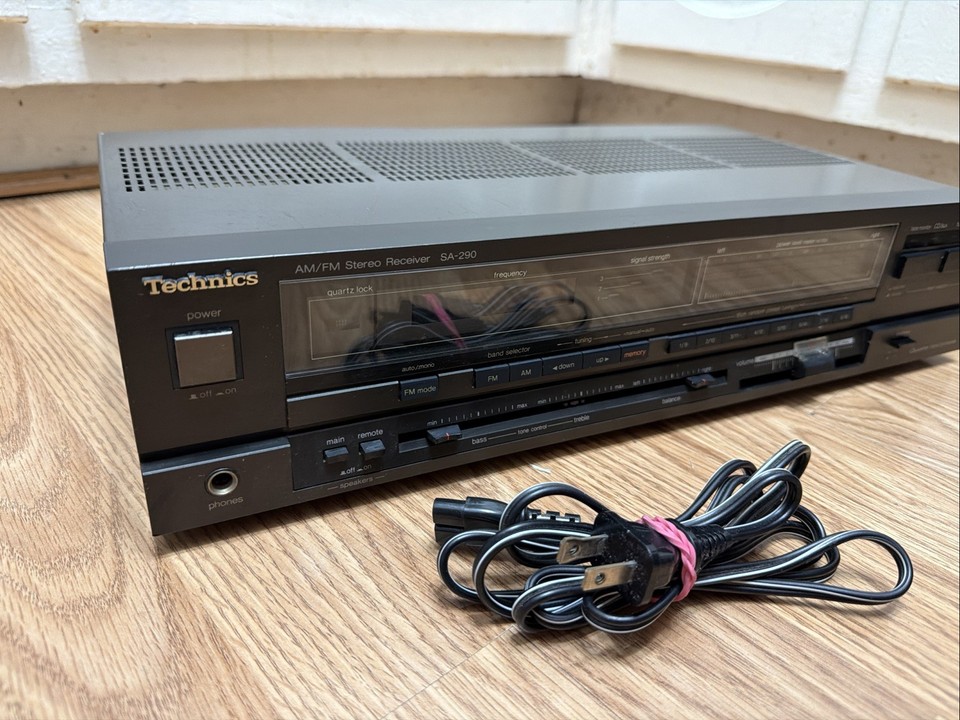 Technics SA-290 Quartz Synthesizer AM/FM Stereo Receiver - Vintage ...