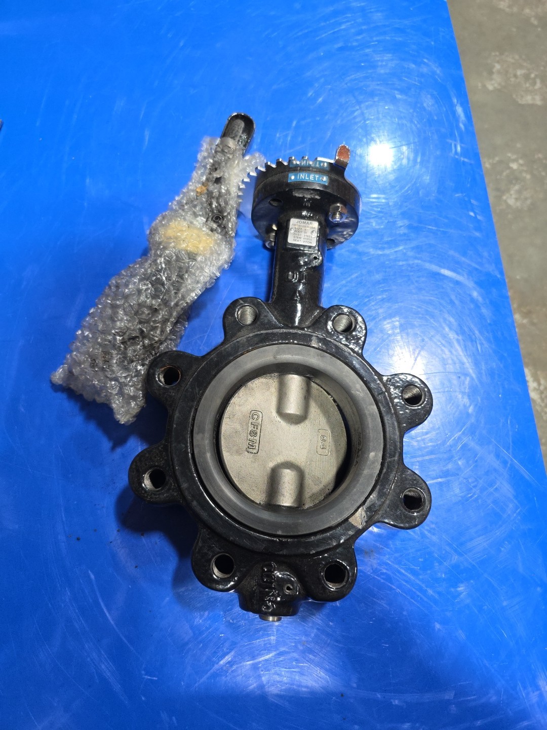 Jomar 600-04DSVL BFV-Lug Butterfly Valve 4" Viton | eBay