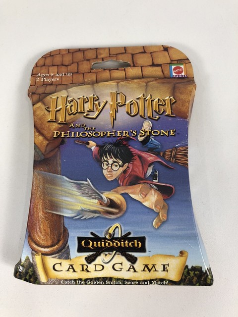 Harry Potter Quidditch card game (Philosophers Stone). Mattel. for sale ...