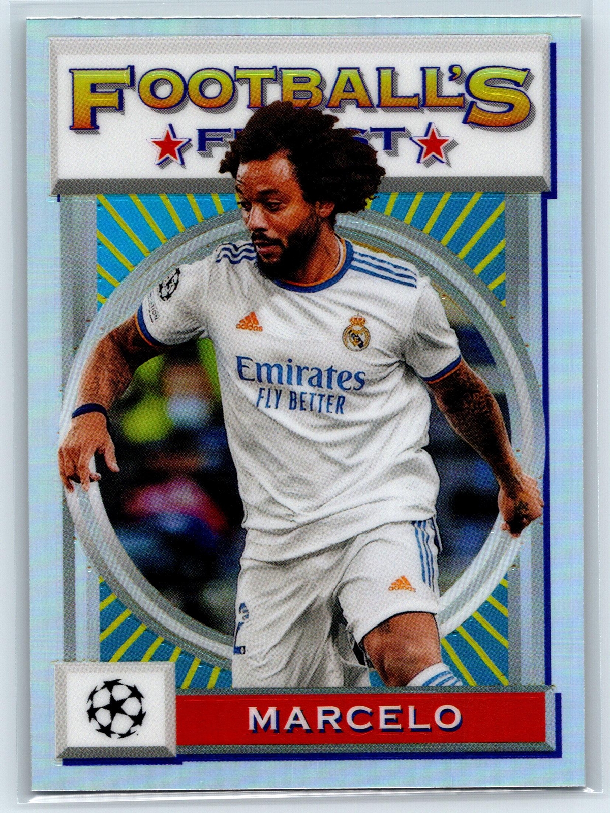 Marcelo 2022 Topps Finest Flashbacks Refractor Real Madrid CF #92 | eBay