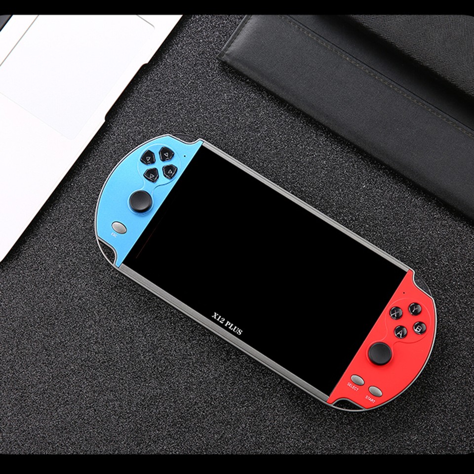 X12 Plus Handheld Retro Game Console 7 inch HD 16GB 1000+Games INCLUDE ...