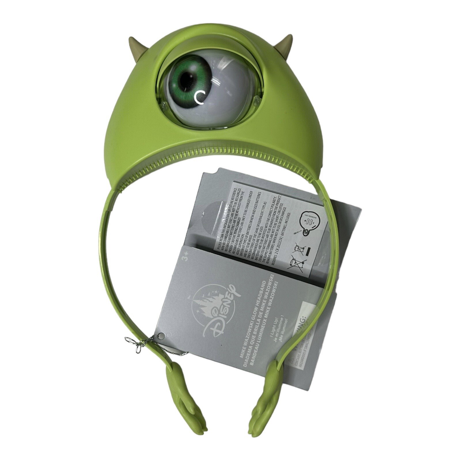 2022 Disney Parks Monsters Inc Mike Wazowski Light-Up Headband | eBay